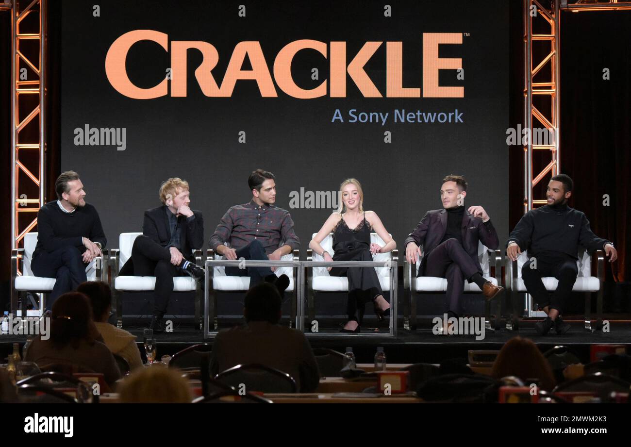 Creator/showrunner Alex De Rakoff, from left, Rupert Grint, Luke ...