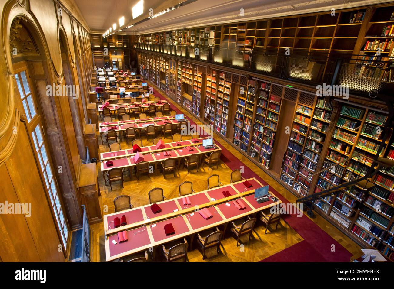 General view of the Manuscripts room, the largest collection of ...