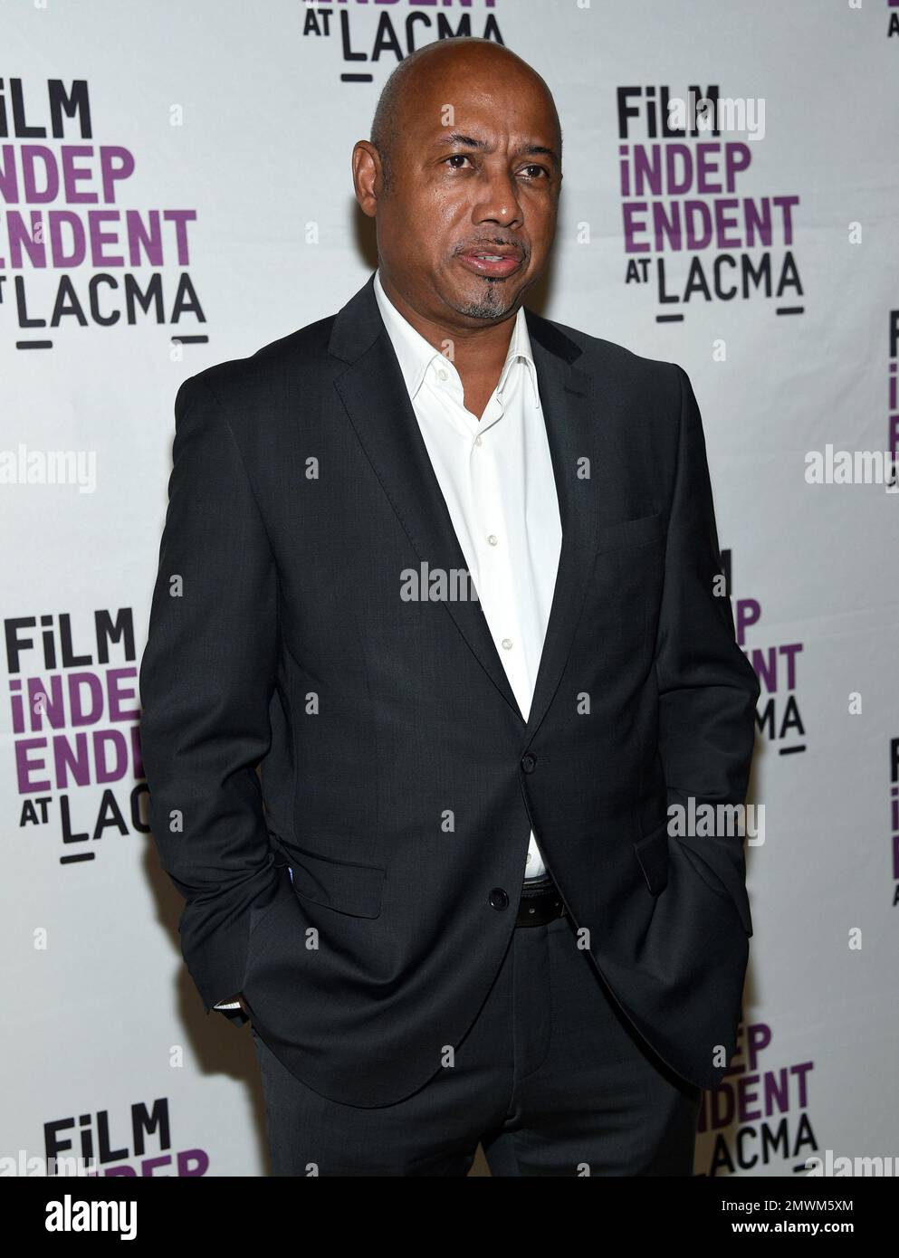 Director Raoul Peck arrives at the Los Angeles premiere of "I Am Not ...