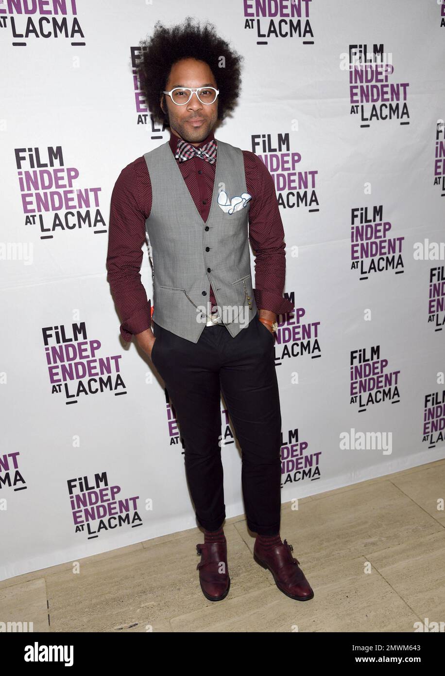 Johnathan Fernandez arrives at the Los Angeles premiere of "I Am Not ...