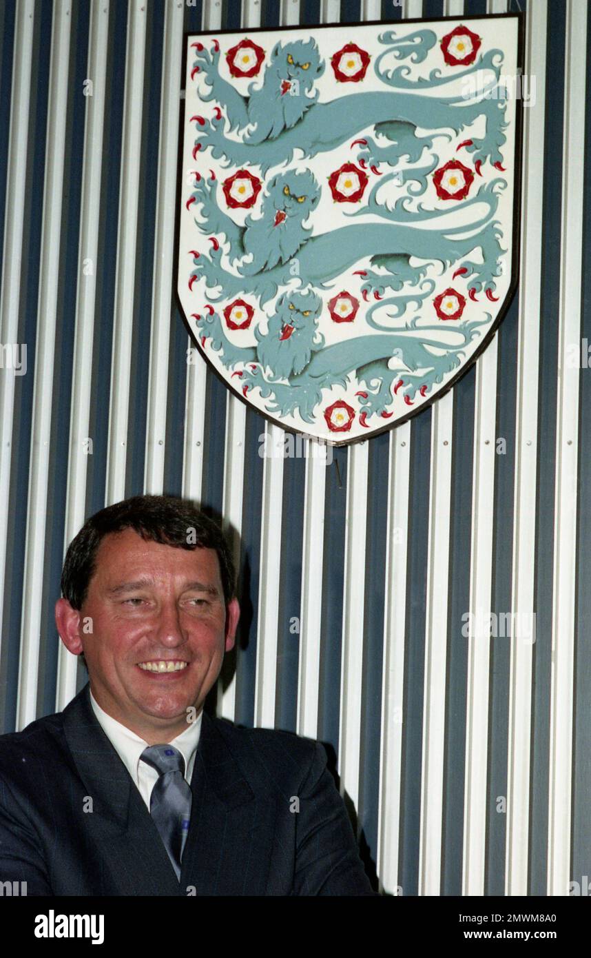 England's new football manager Graham Taylor at a press conference at ...