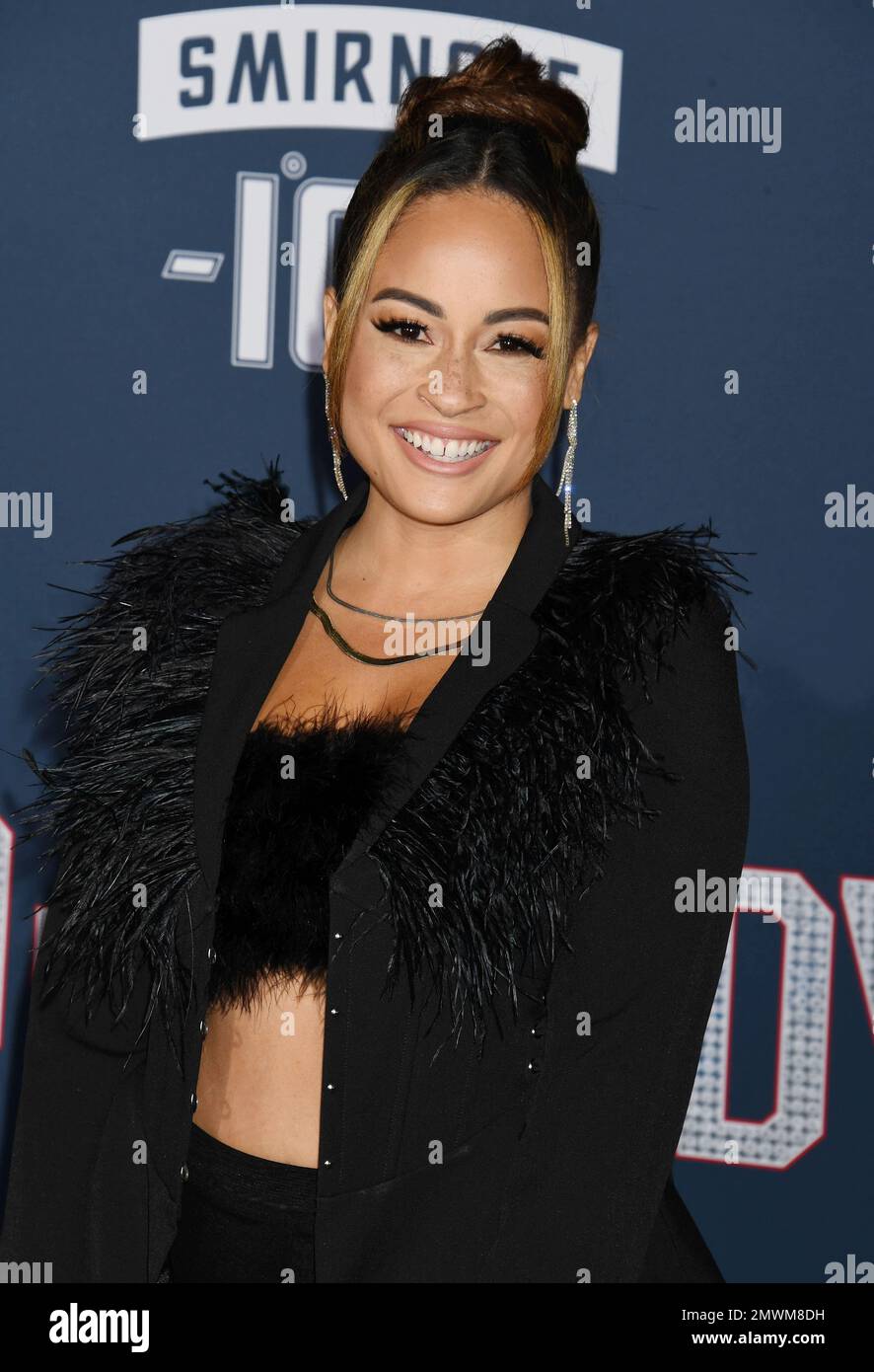 LOS ANGELES, CALIFORNIA - JANUARY 31: Kayla Braxton attends the Los ...