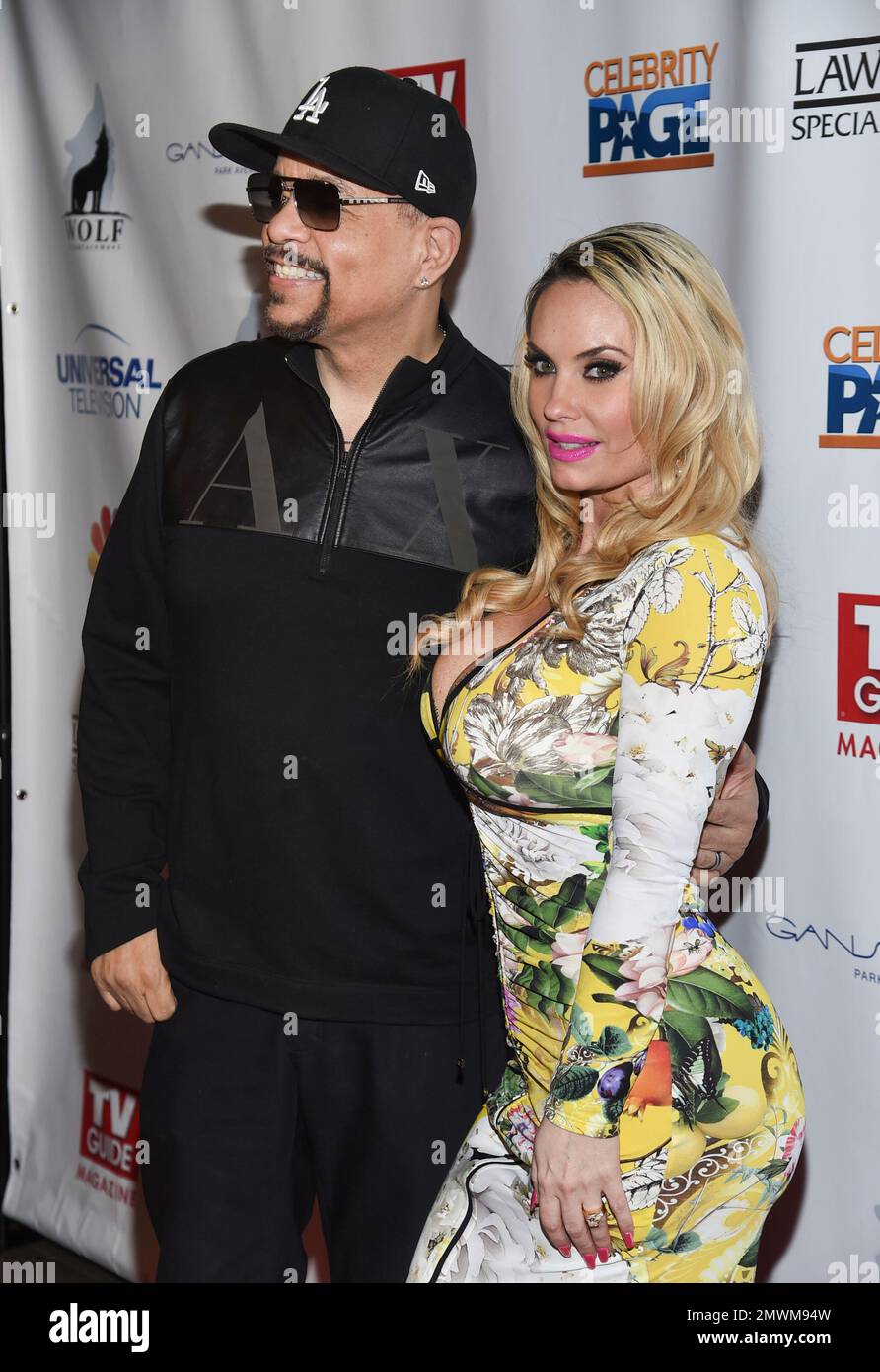 Actor Ice-T and wife Coco Austin attend TV Guide Magazine's "Law ...