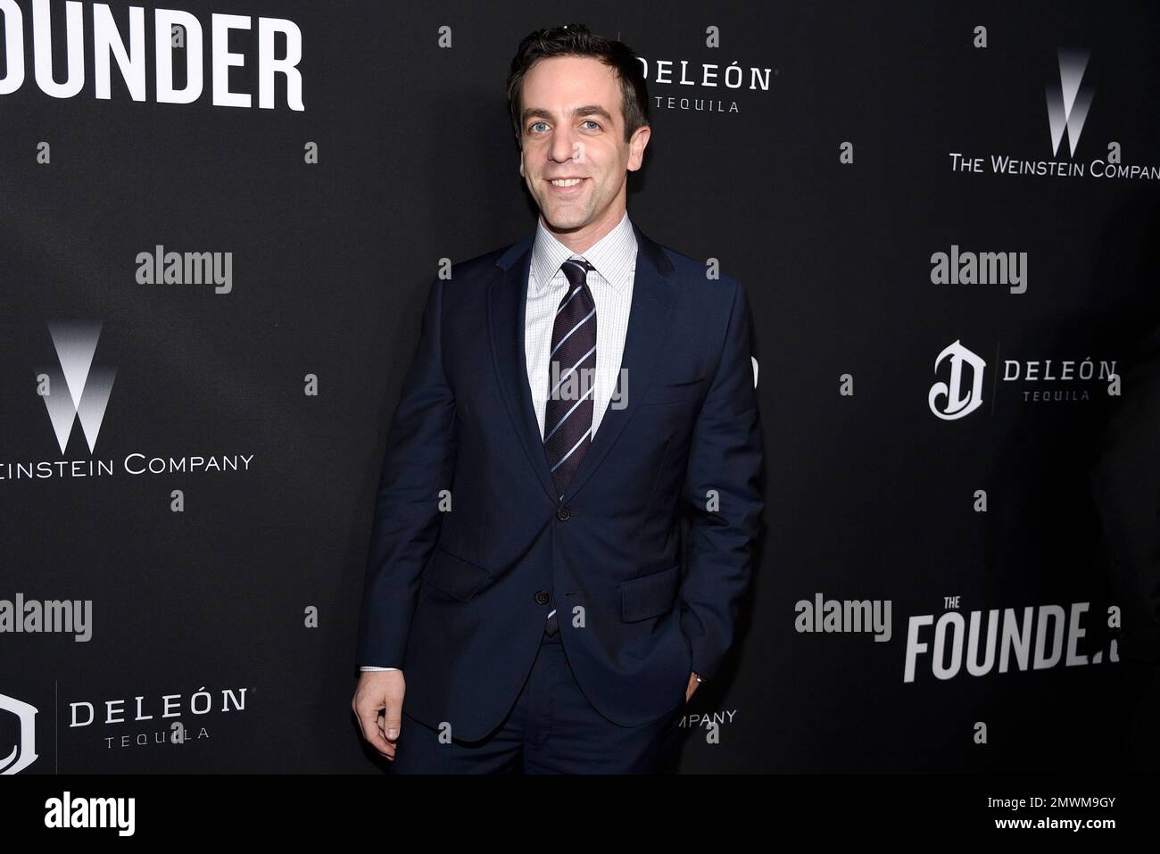 B. J. Novak arrives at the U.S. premiere of "The Founder" at the ...