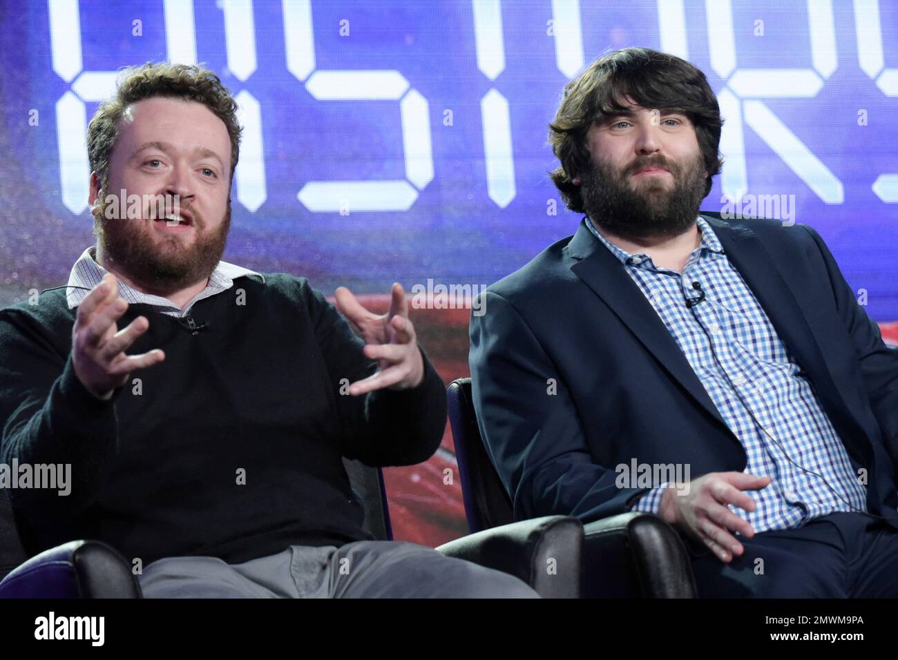 Neil Casey, left, and John Gemberling attend the "My Kitchen Rules ...