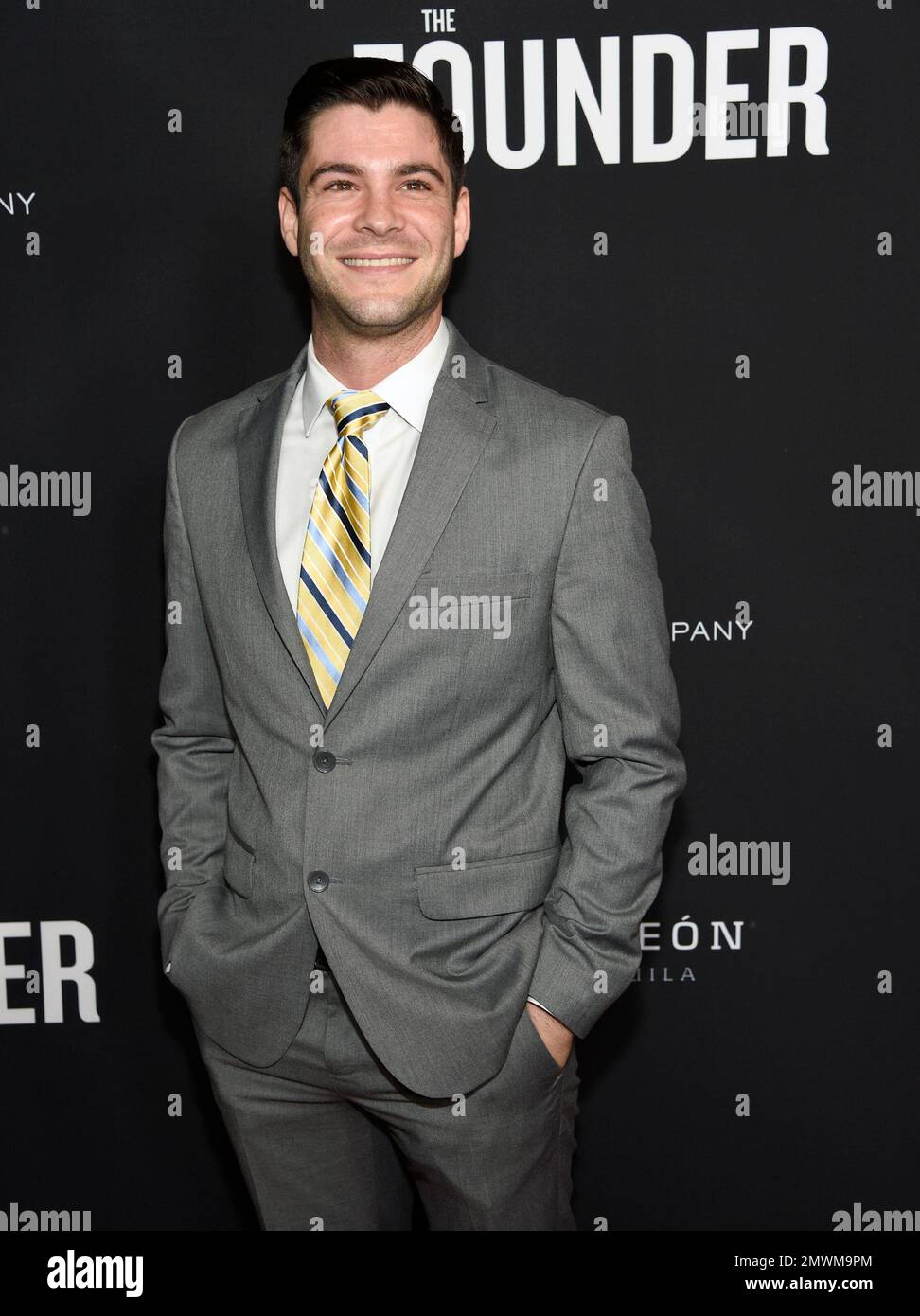 Adam Rosenberg arrives at the U.S. premiere of "The Founder" at the ...