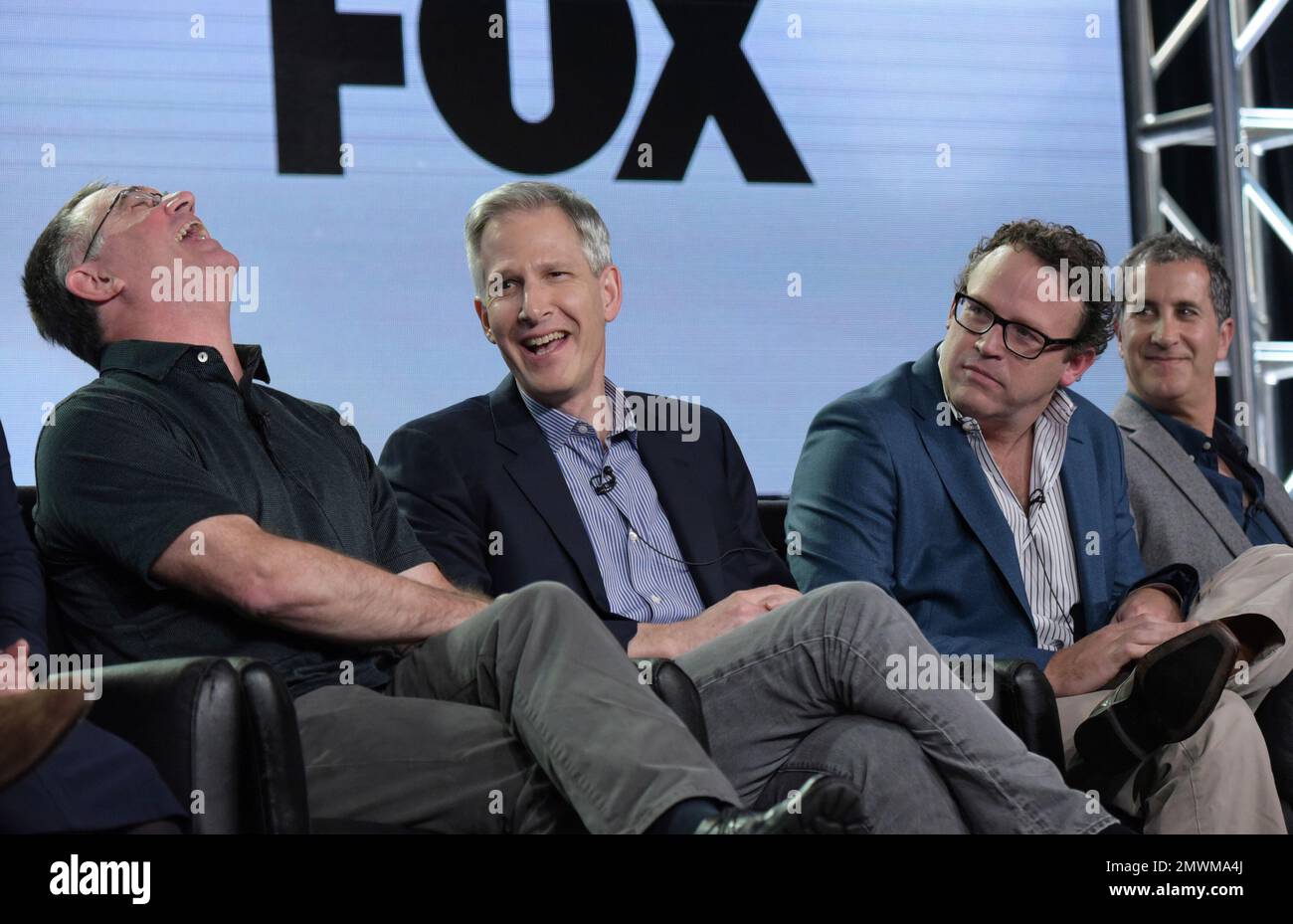 Creator/executive producer Hart Hanson, from left executive producers ...