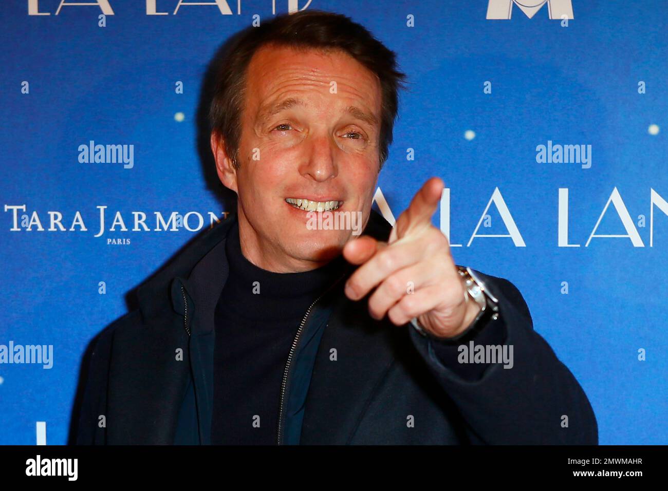 French TV presenter Stephane Rotenberg poses during a photo call for ...