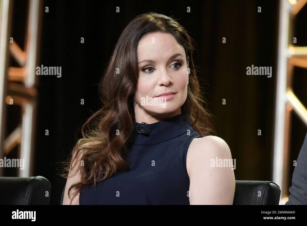 Sarah Wayne attends the "Prison Break" panel at the FOX portion of the ...
