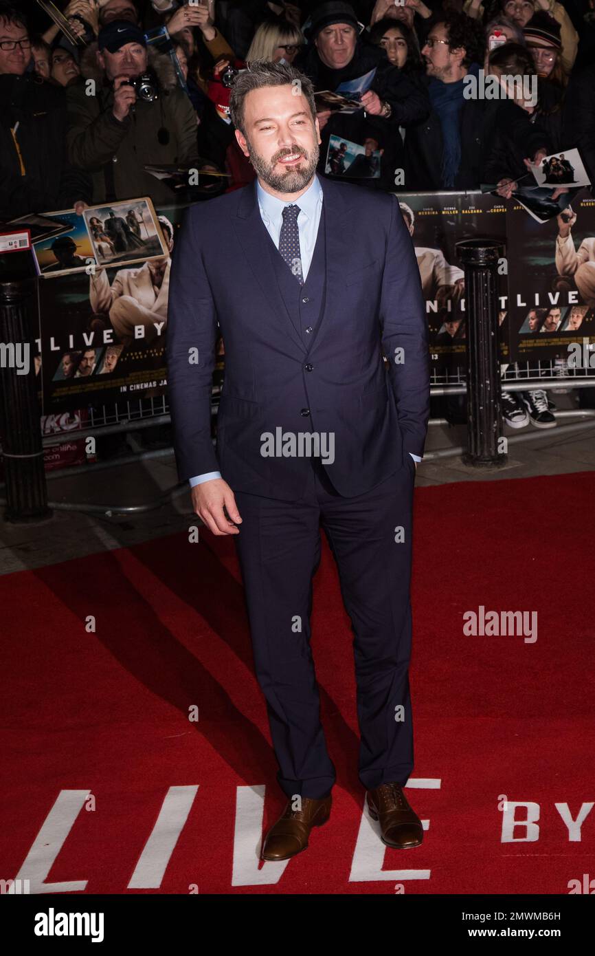 Actor Ben Affleck poses for photographers upon arrival at the premiere ...
