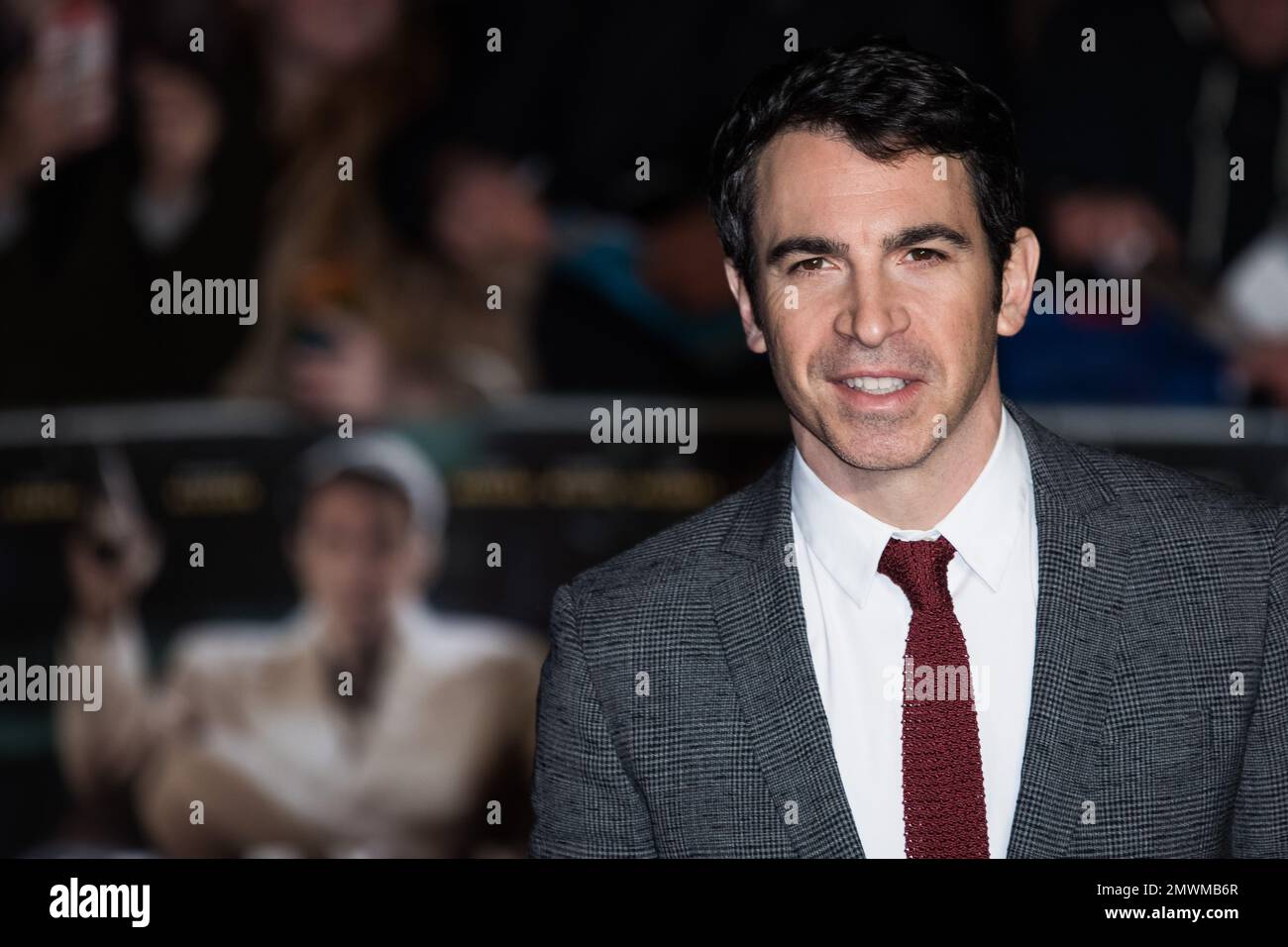 Actor Chris Messina poses for photographers upon arrival at the ...