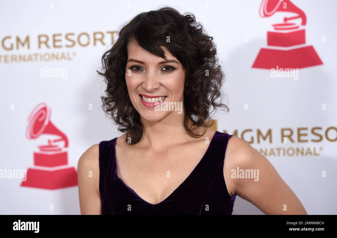 FILE - This Nov. 16, 2016 file photo shows Gaby Moreno at the Latin ...