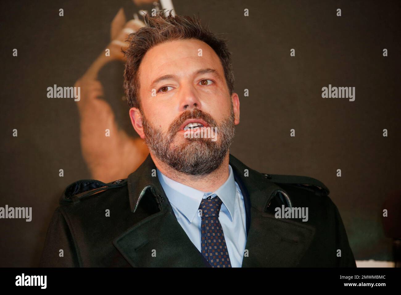 Actor Ben Affleck poses for photographers upon arrival at the premiere ...