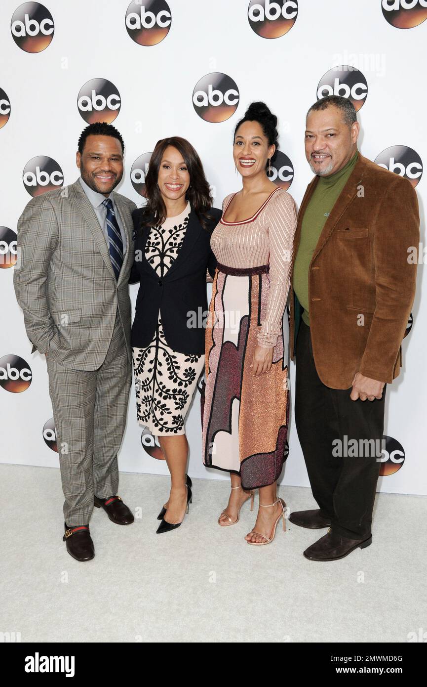 Anthony Anderson, from left, Channing Dungey, Tracee Ellis Ross ...