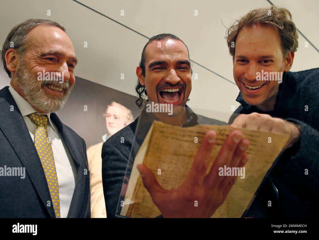 FOR STORY BY VERENA DOBNIK - From left, Sotheby's books and manuscripts ...