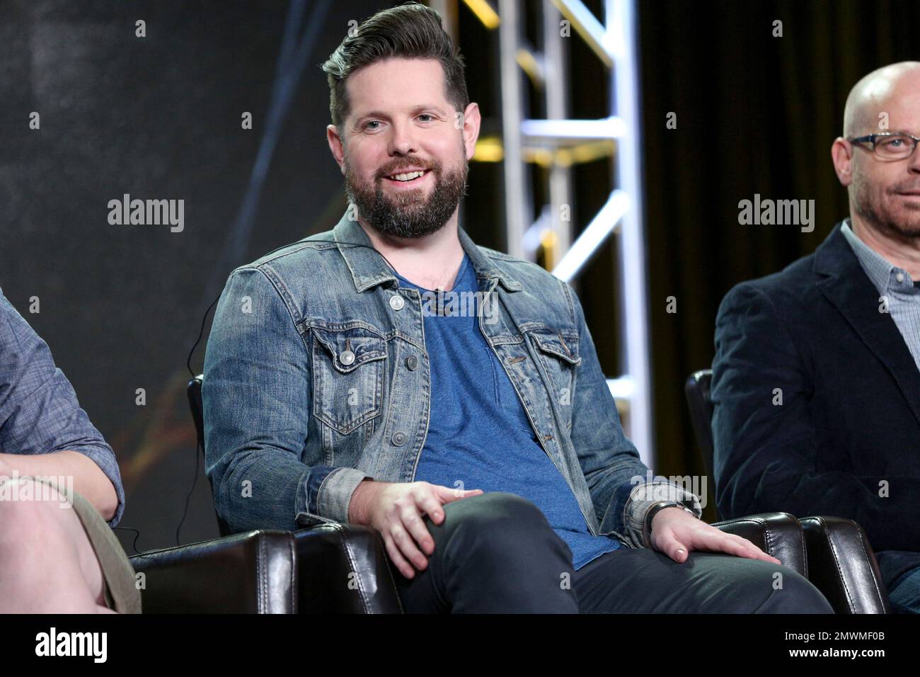 Sam Hodges attends the "Downward Dog" panel at the Disney/ABC portion ...