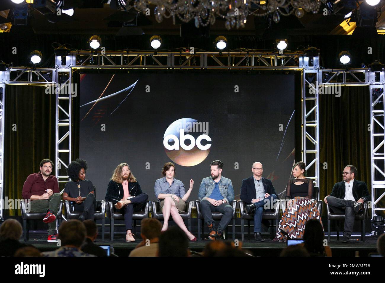 Barry Rothbart, from left, Kirby Howell-Baptiste, Lucas Neff, Allison ...