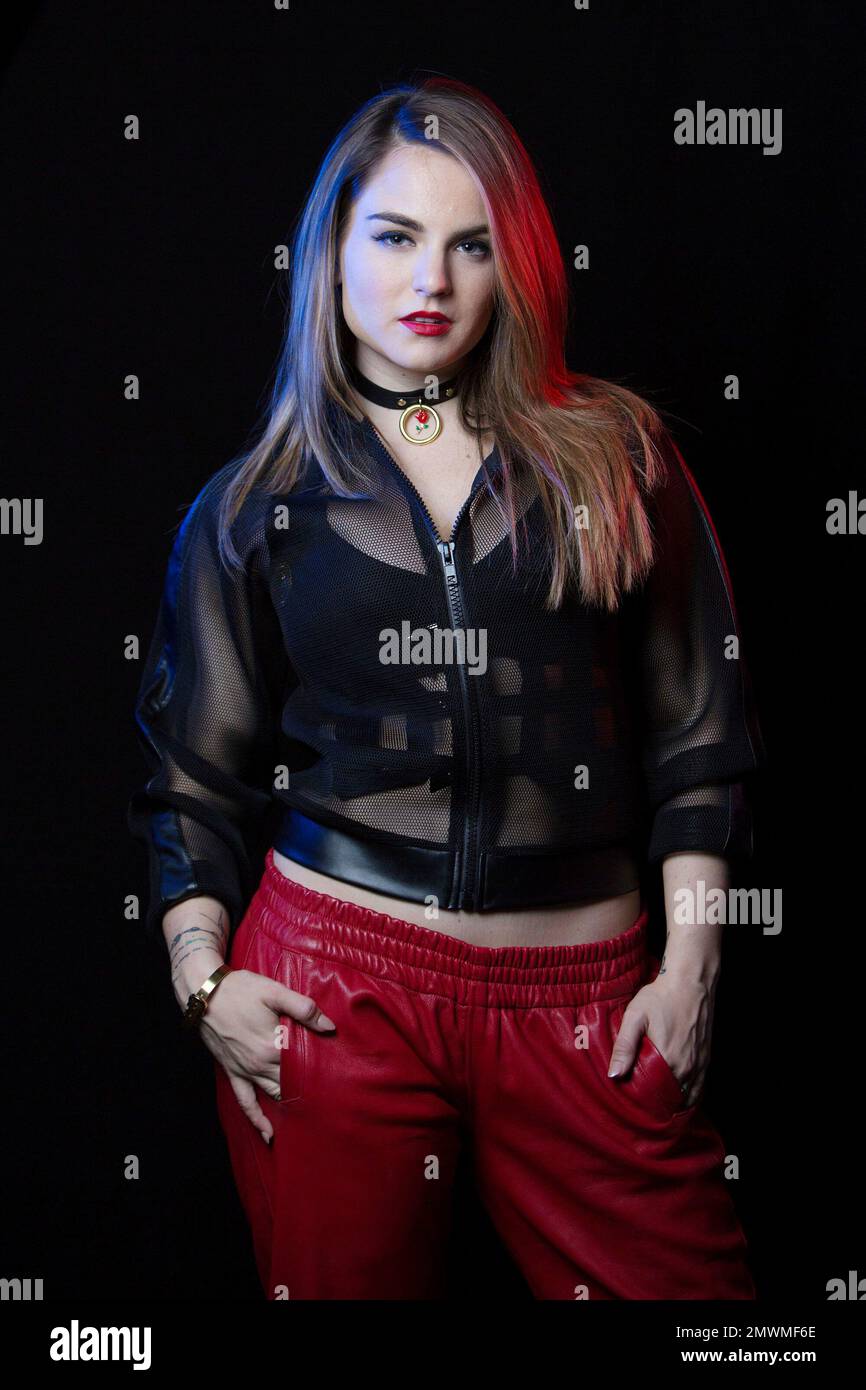 In this Oct. 12, 2016 photo, JoJo poses for a portrait in New York ...
