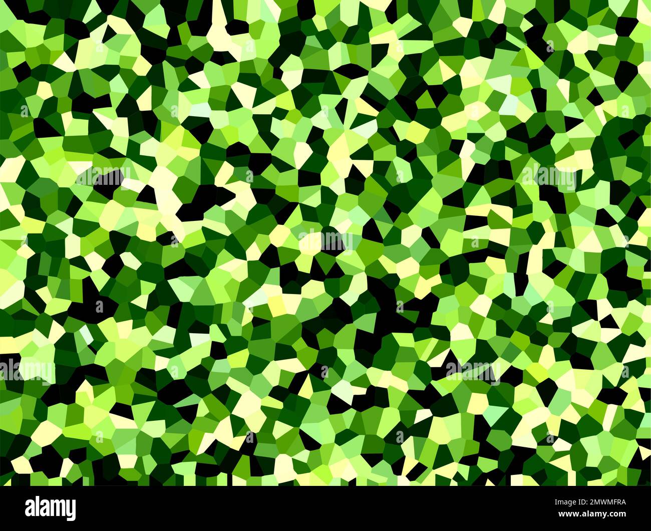 Colorful green abstract technology background. Modern pixel distortion ...