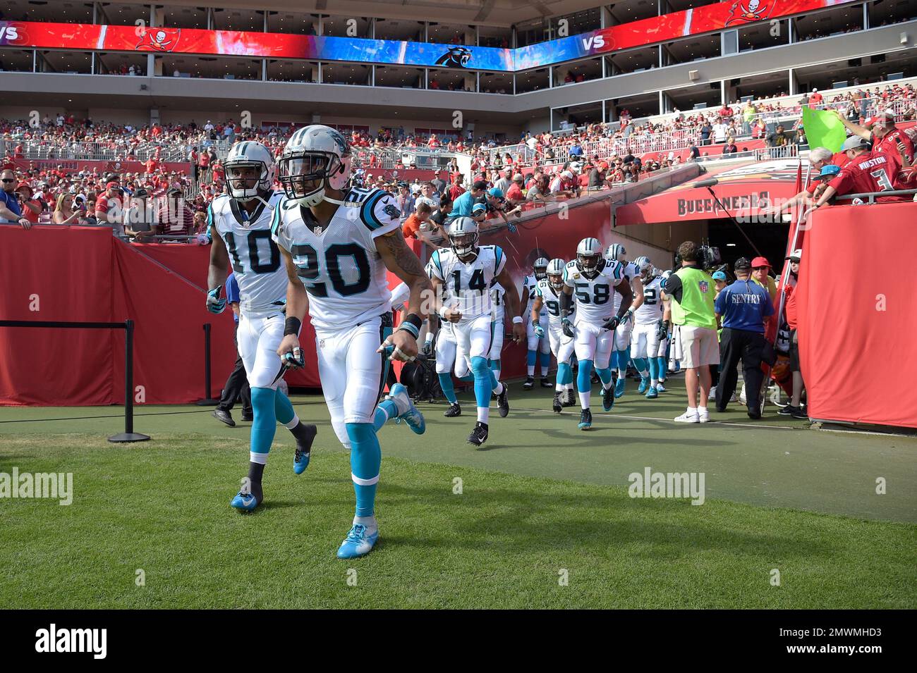 Carolina Panthers wide receiver Corey Brown (10), strong safety Kurt ...