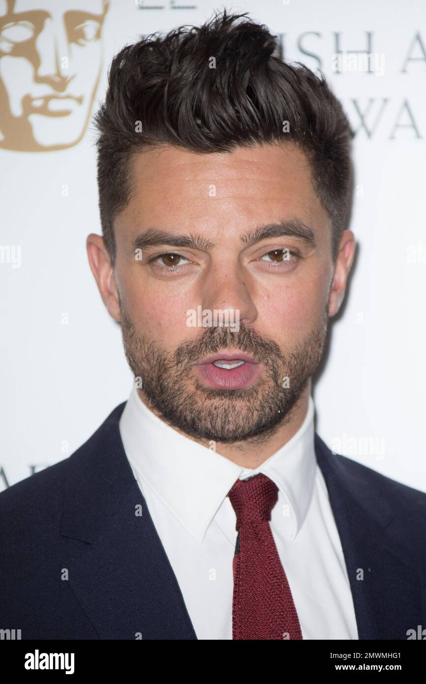 Actor Dominic Cooper poses for photographers after announcing the ...
