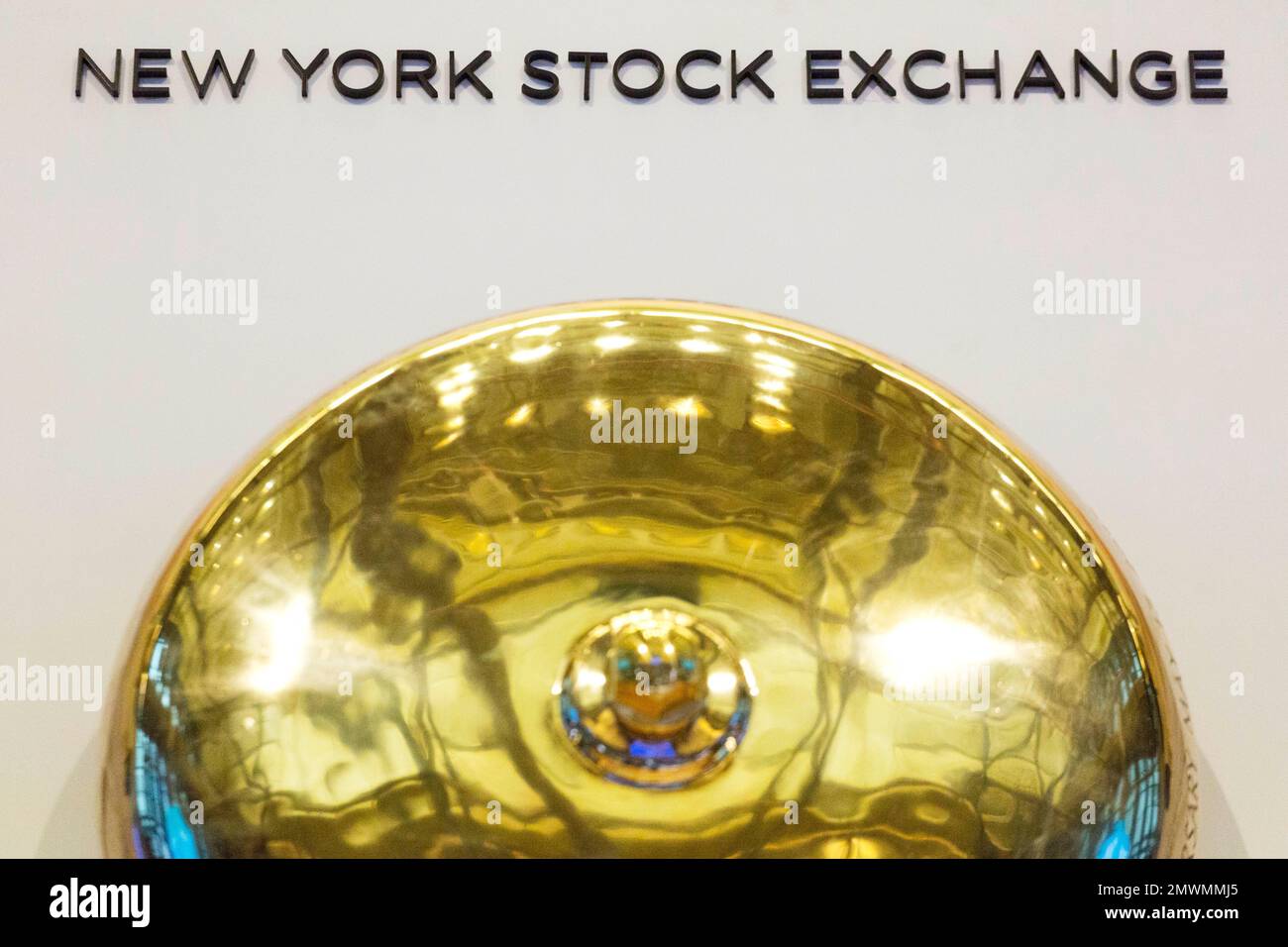 The opening bell is shown at the New York Stock Exchange, Monday, Jan ...