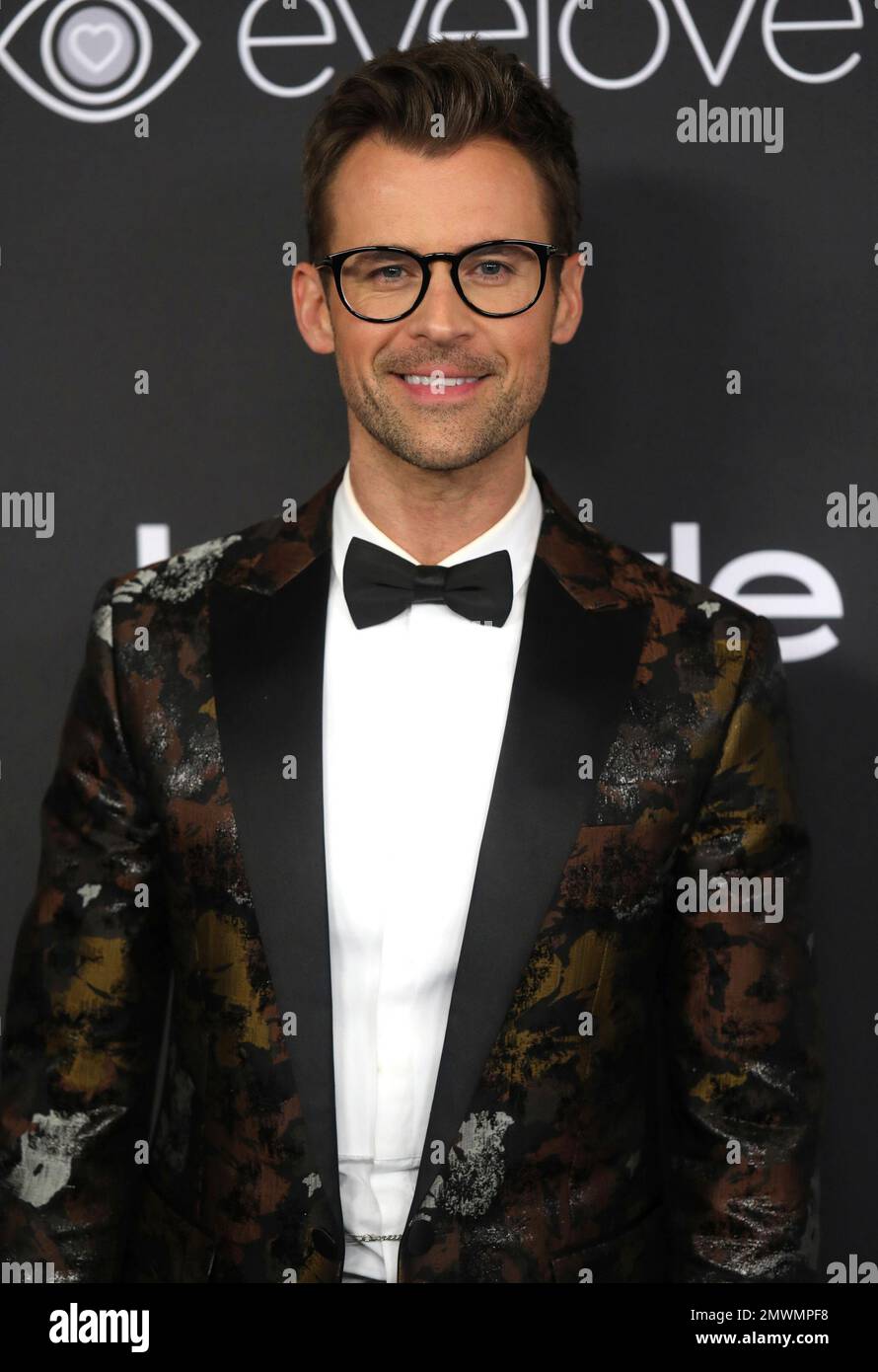 Brad Goreski arrives at the InStyle and Warner Bros. Golden Globes ...