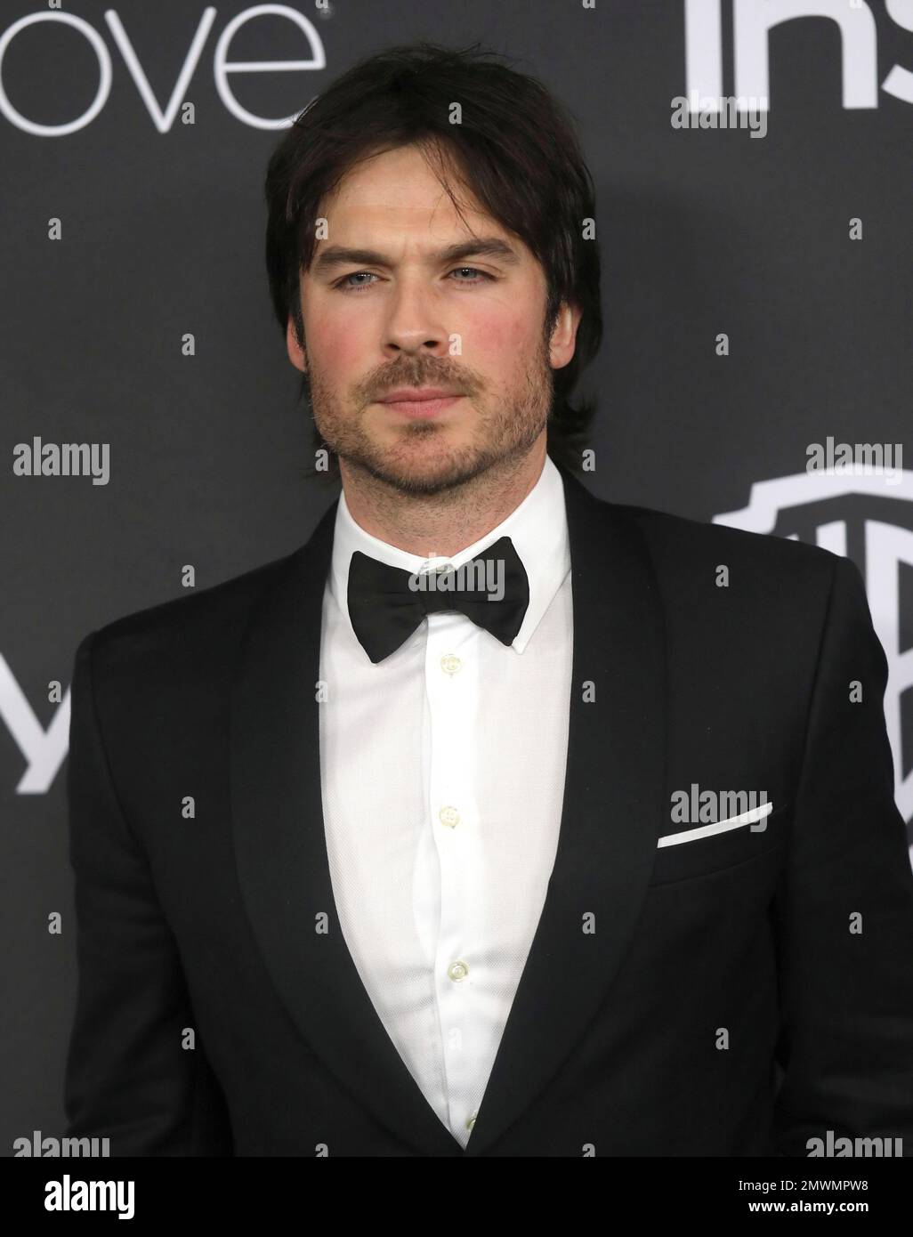 Ian Somerhalder arrives at the InStyle and Warner Bros. Golden Globes ...