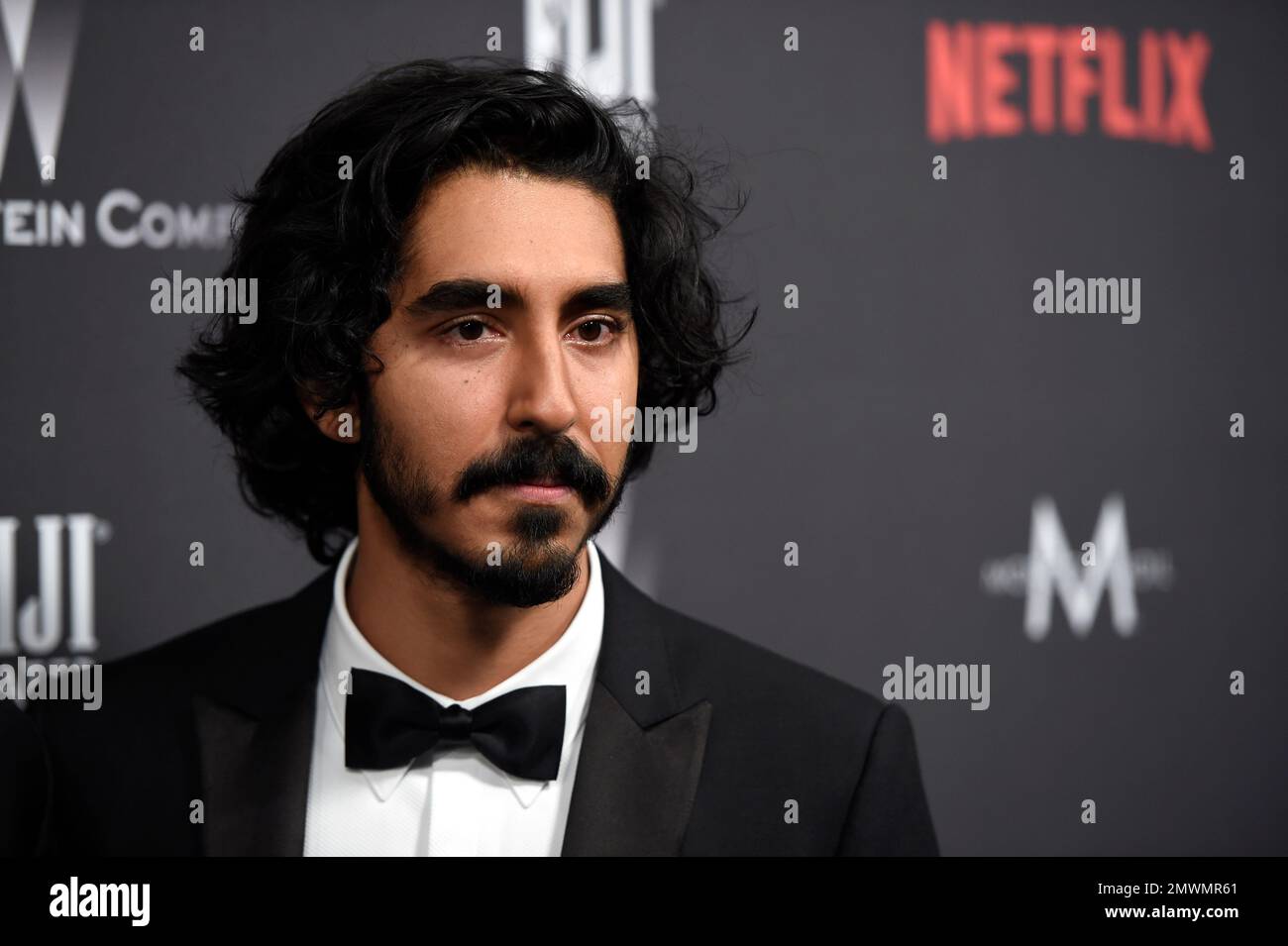 Dev Patel arrives at The Weinstein Company and Netflix Golden Globes ...