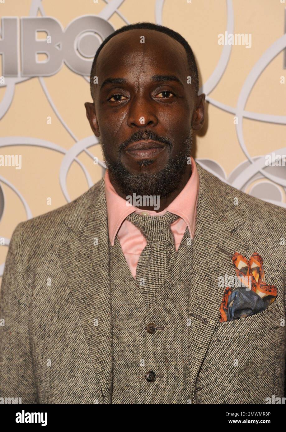 Michael Kenneth Williams arrives at the HBO Golden Globes afterparty at ...