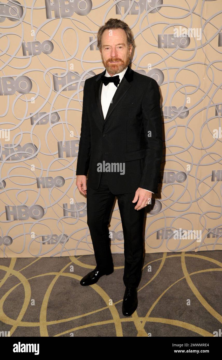 Bryan Cranston arrives at the HBO Golden Globes afterparty at the ...
