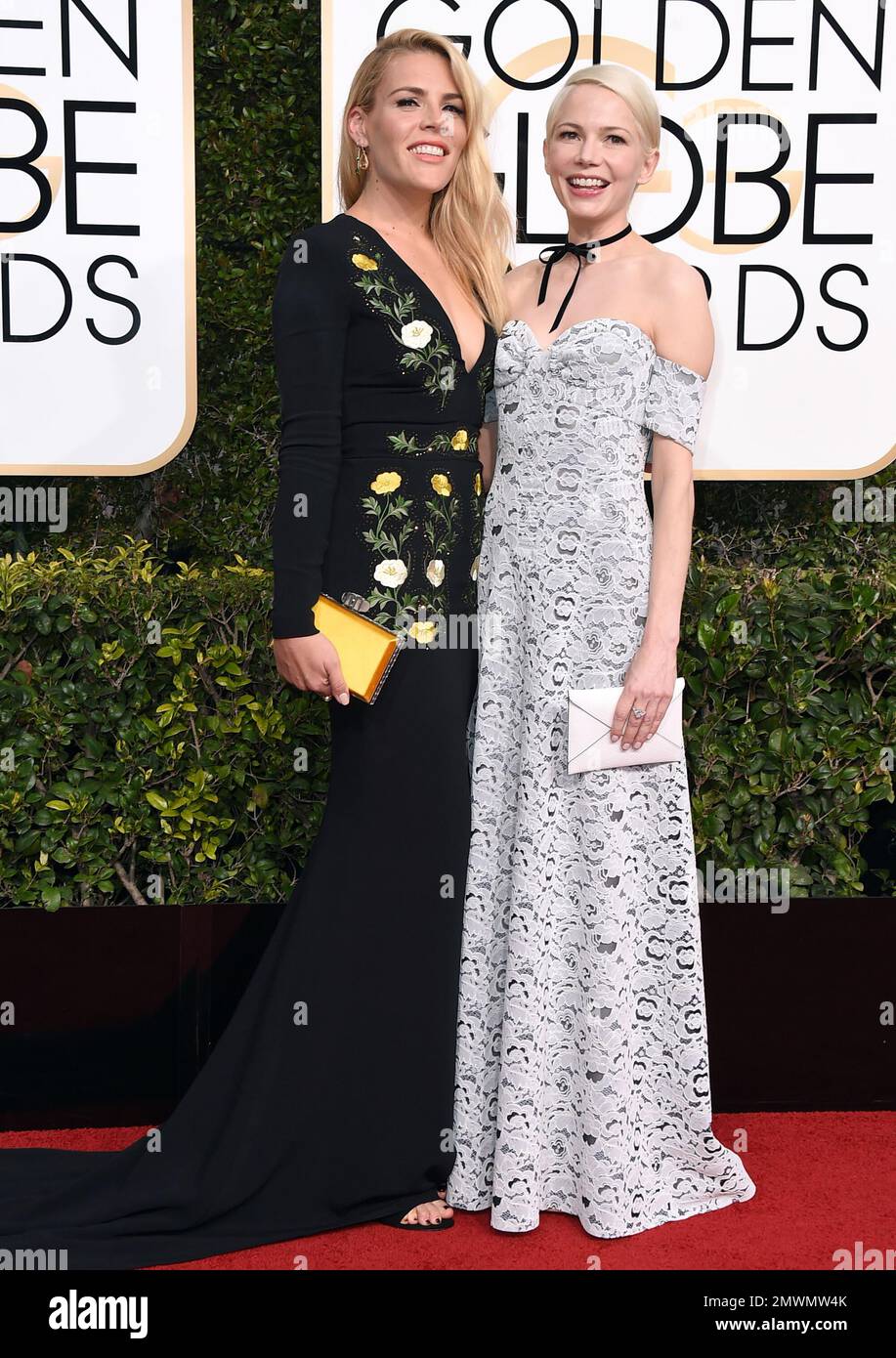 Busy Philipps, left, and Michelle Williams arrive at the 74th annual ...