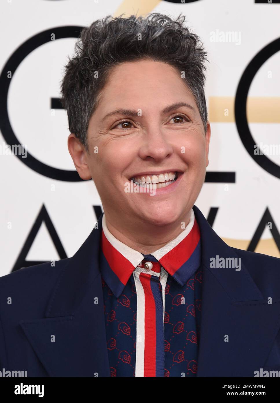 Jill Soloway arrives at the 74th annual Golden Globe Awards at the ...