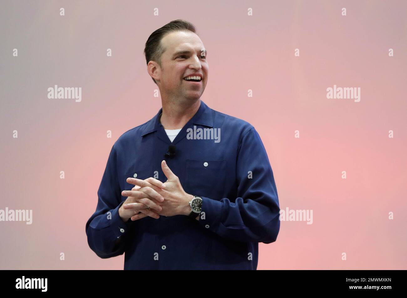 Pixar Animation Studios Creative Director Jay Ward is seen during a ...