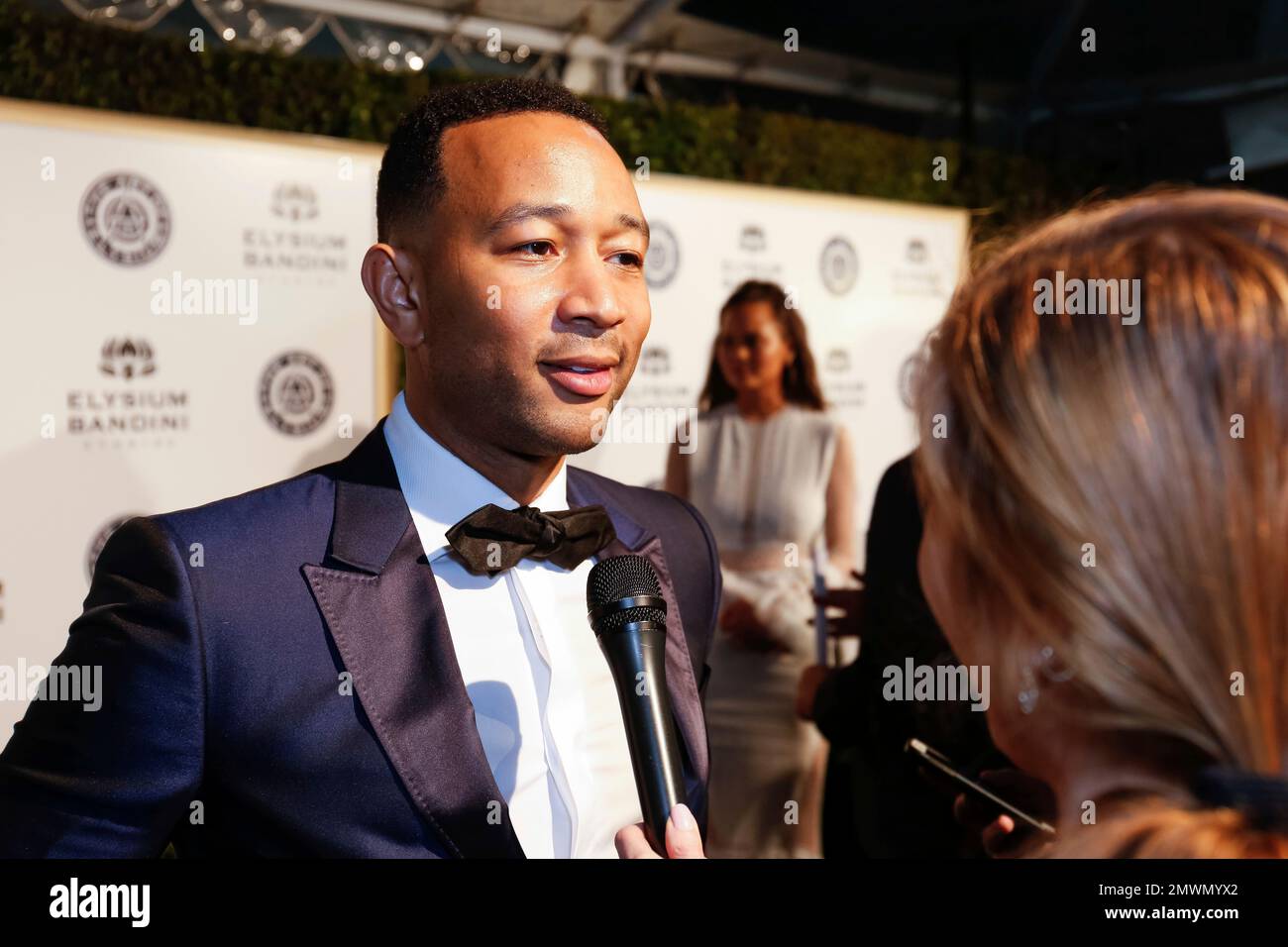 John Legend arrives at The Art of Elysium's 10th Annual Heaven Gala at ...