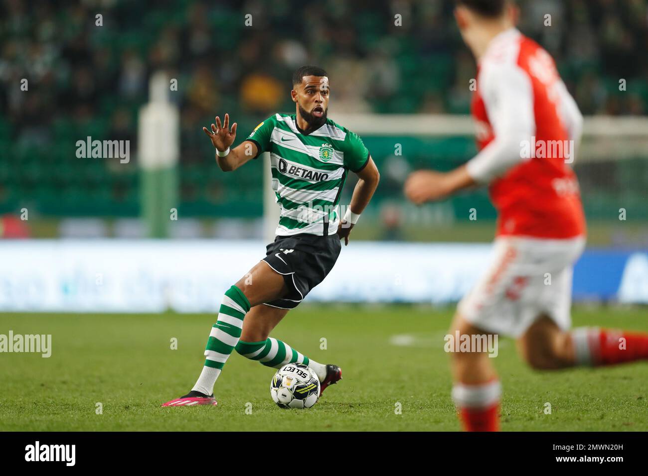 Lisbon, Portugal. 1st Feb, 2023. Jeremiah St.Juste (SportingCP ...