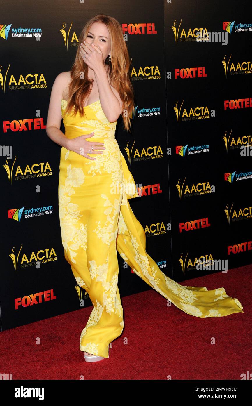 Isla Fisher attends the 6th Annual AACTA International Awards held at ...
