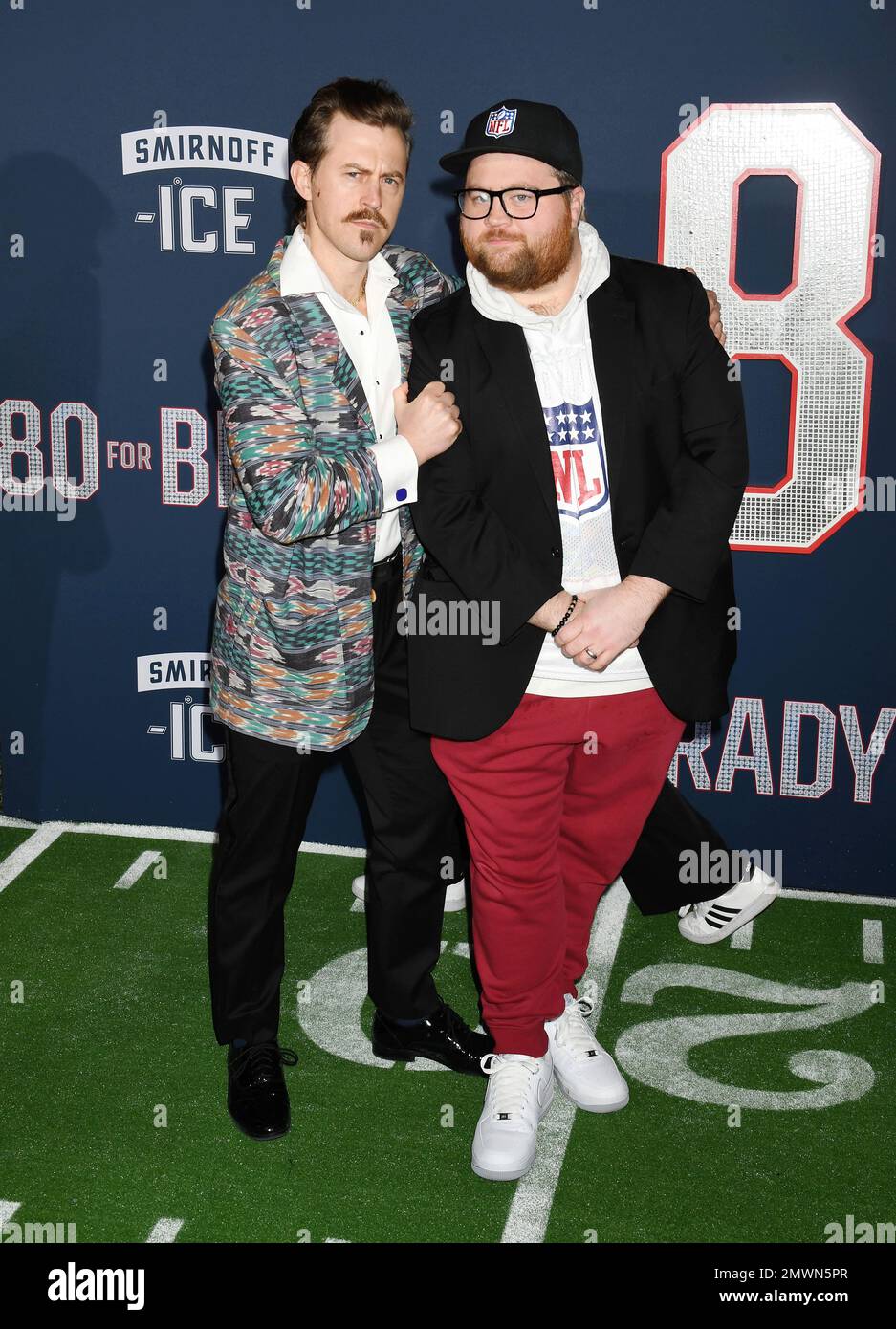 LOS ANGELES, CALIFORNIA - JANUARY 31: (L-R) Alex Moffat and Paul Walter ...