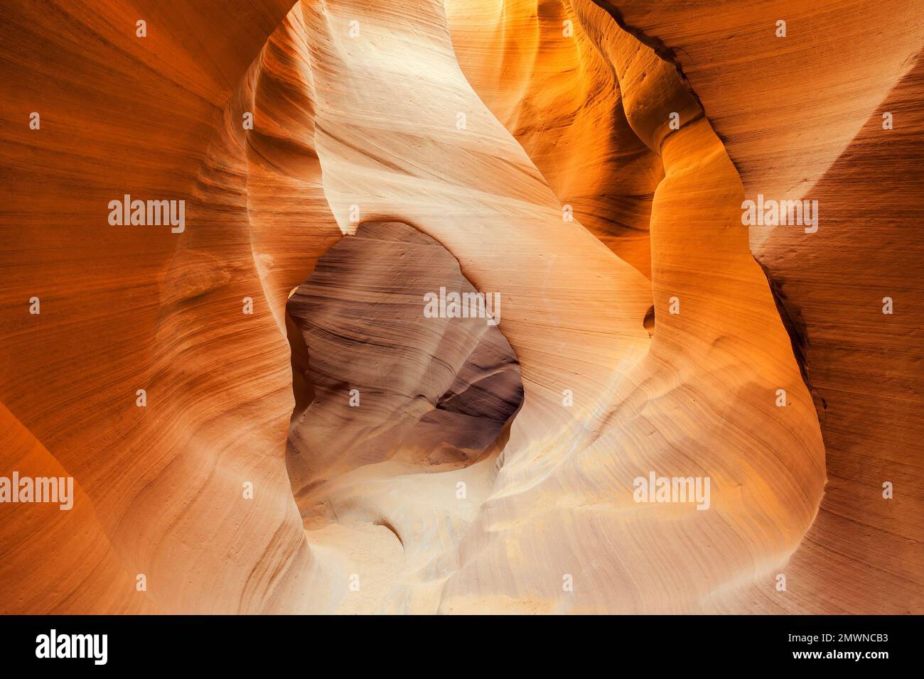 Famous Antelope Canyon view, Arizona, USA Stock Photo - Alamy