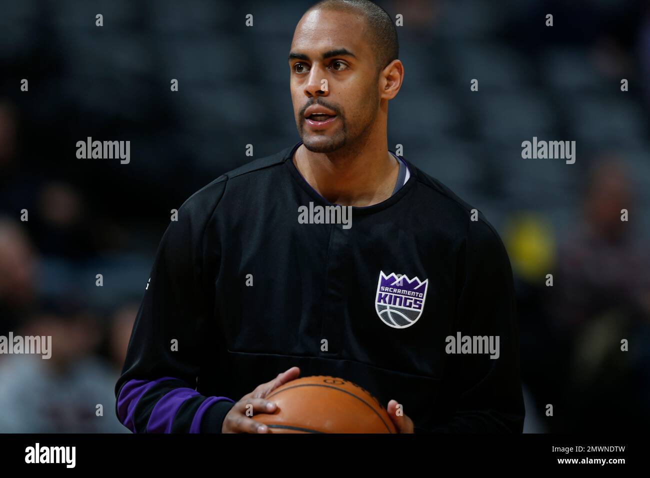 Sacramento Kings guard Arron Afflalo (40) in the first half of an NBA ...