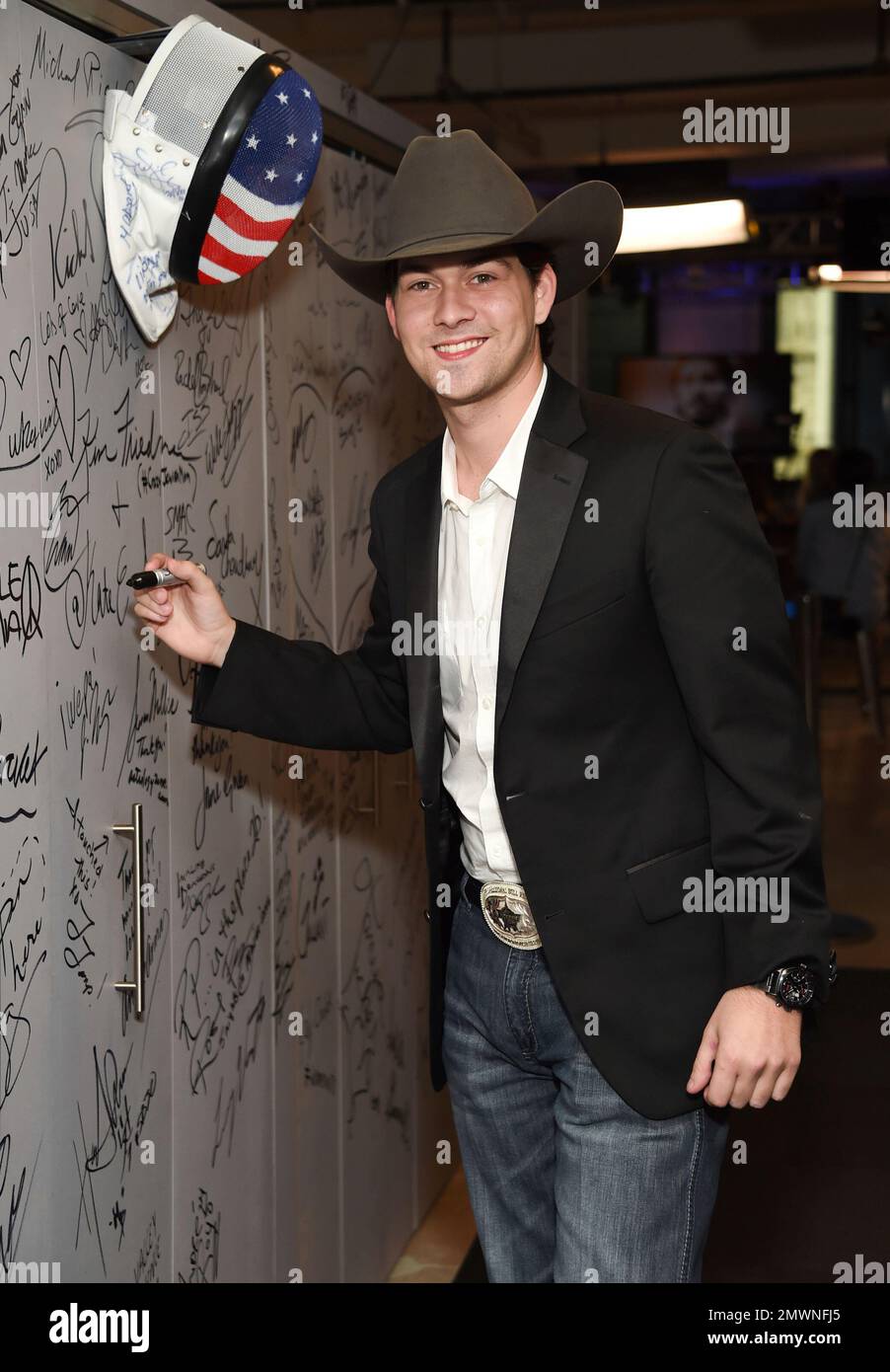 Singer William Michael Morgan participates in the BUILD Speaker Series ...