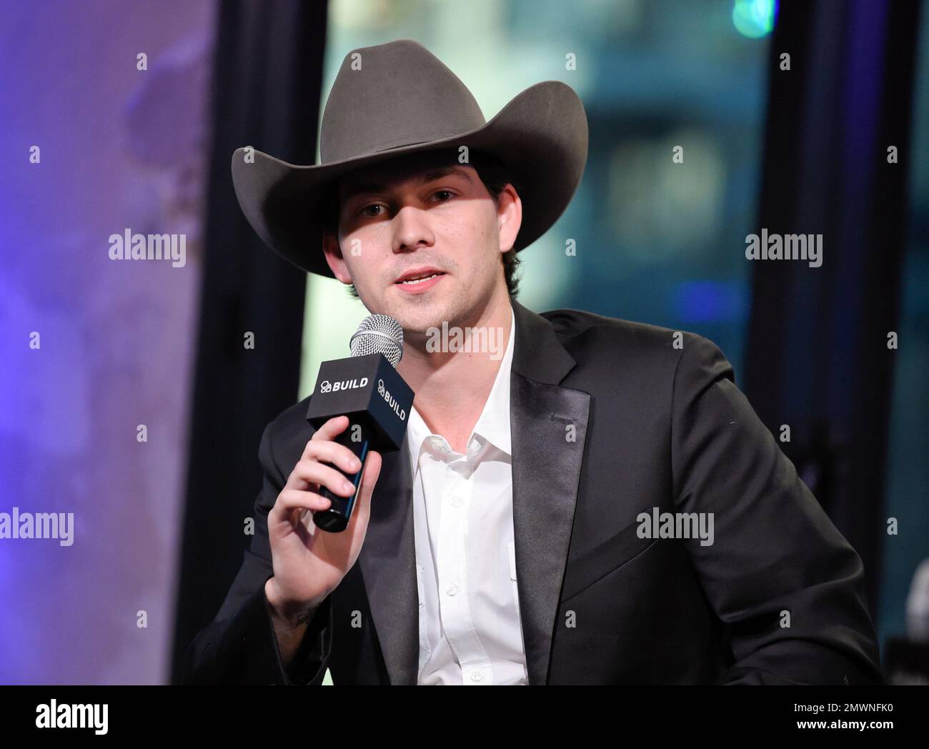 Singer William Michael Morgan participates in the BUILD Speaker Series ...