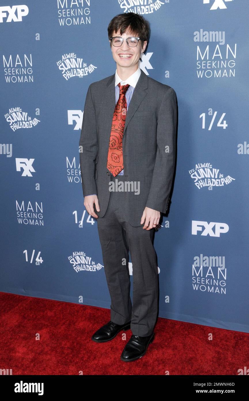 Simon Rich attends the season 3 premiere of "Man Seeking Woman" on ...
