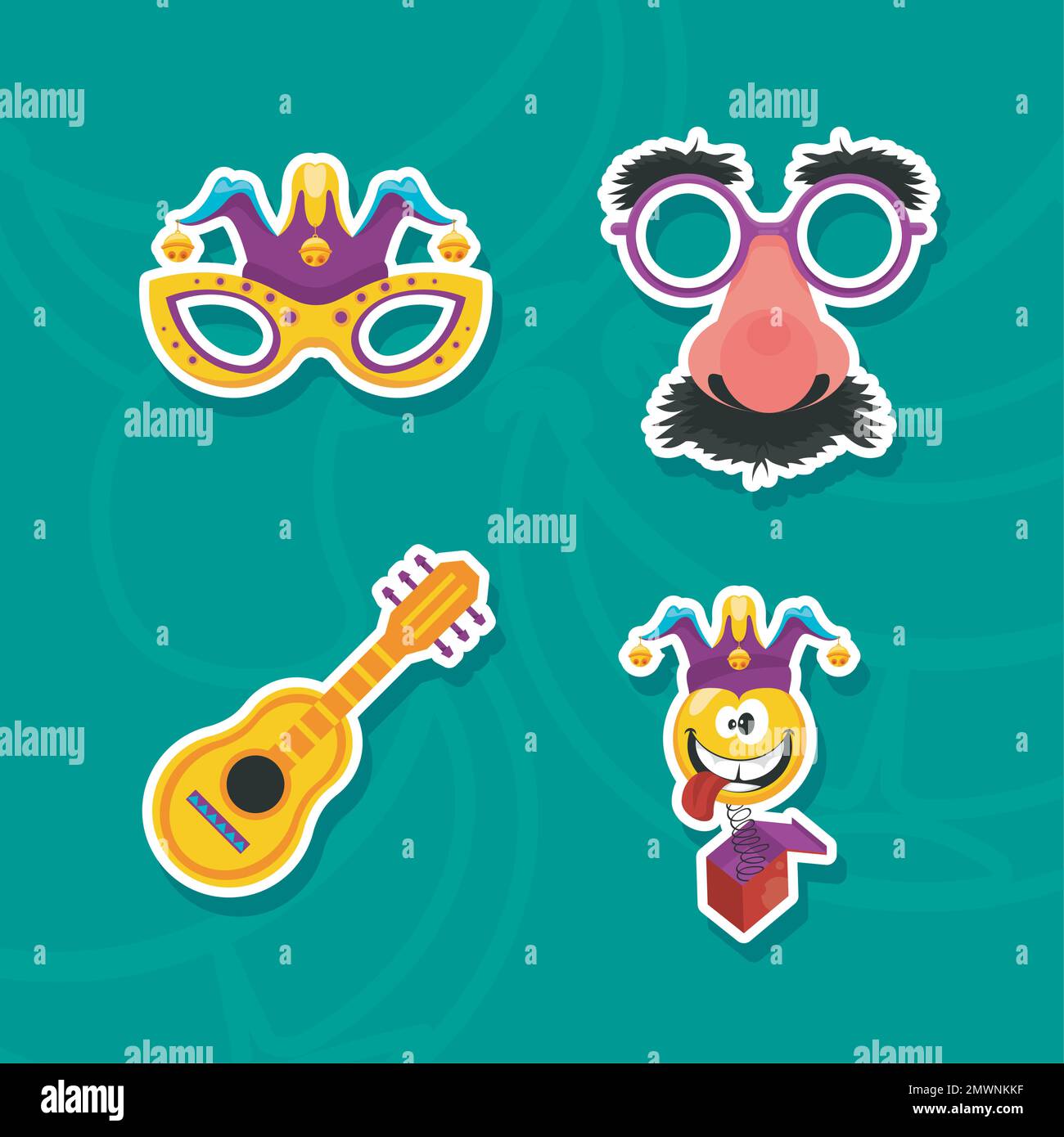 fools day comic icons Stock Vector Image & Art - Alamy