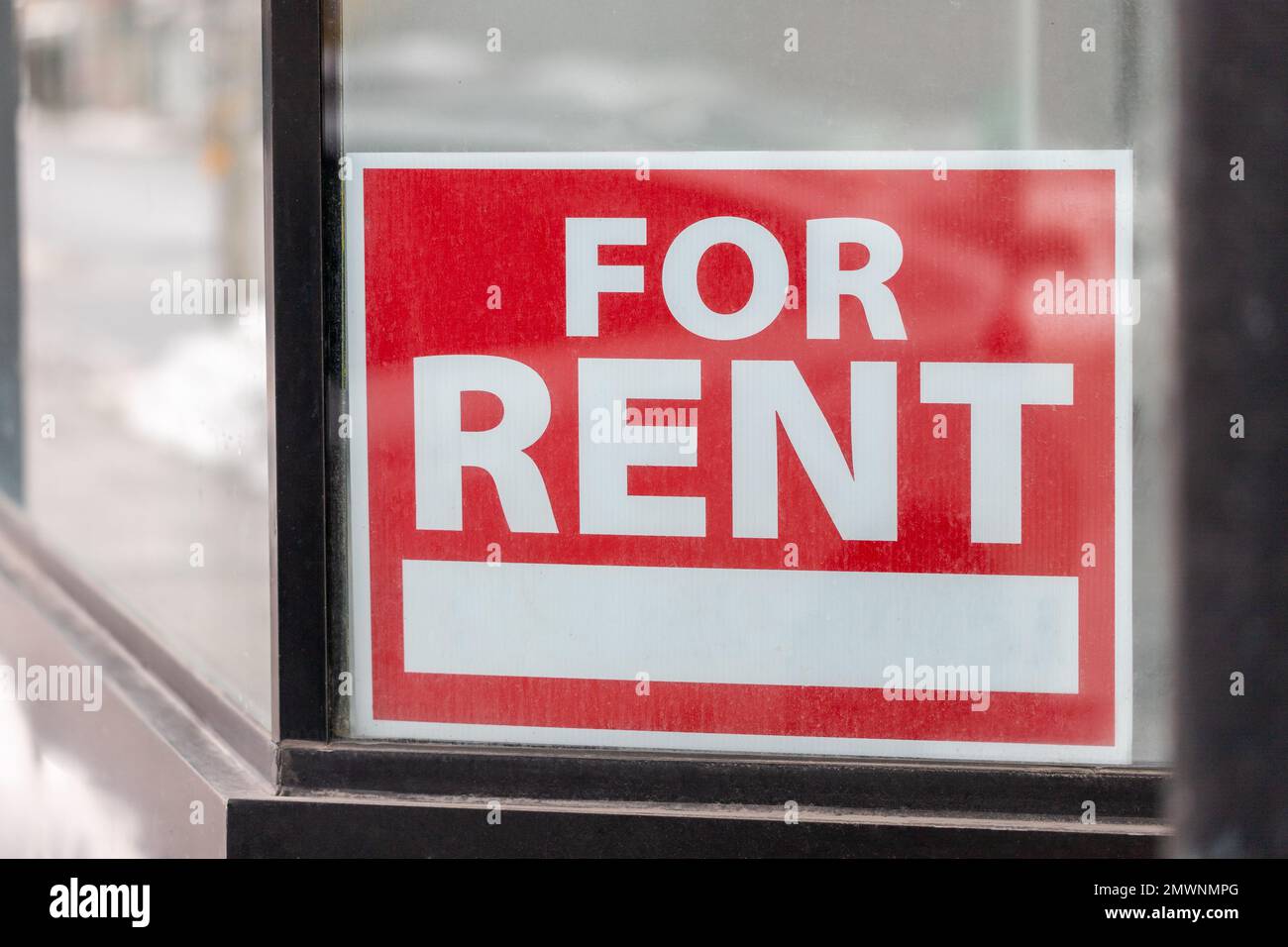 Retail office space lease sign hi-res stock photography and images - Alamy