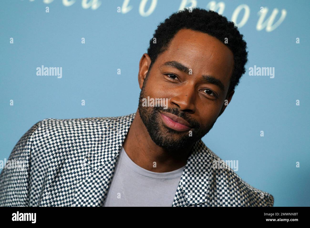 Jay Ellis attends the Los Angeles premiere of "Somebody I Used To Know ...