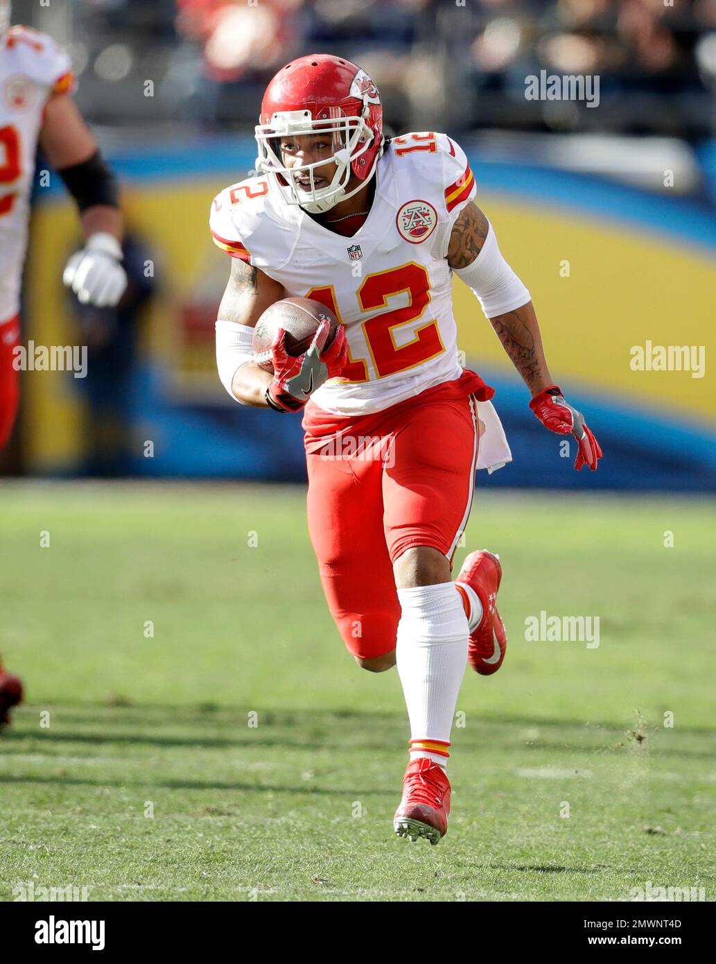 Kansas City Chiefs wide receiver Albert Wilson (12) during an NFL ...