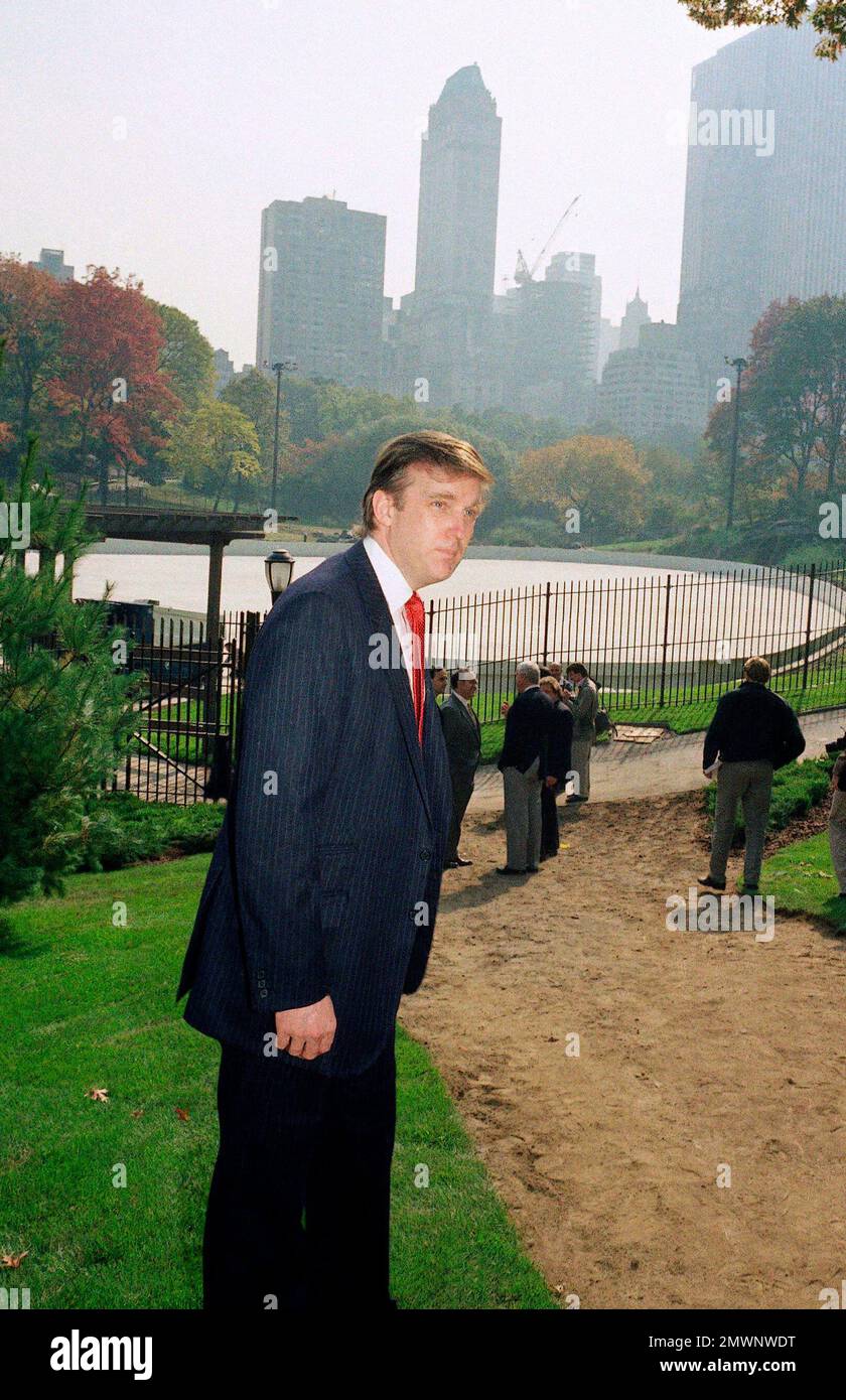 FILE - In this Oct. 23, 1986, file photo, Donald Trump is photographed ...