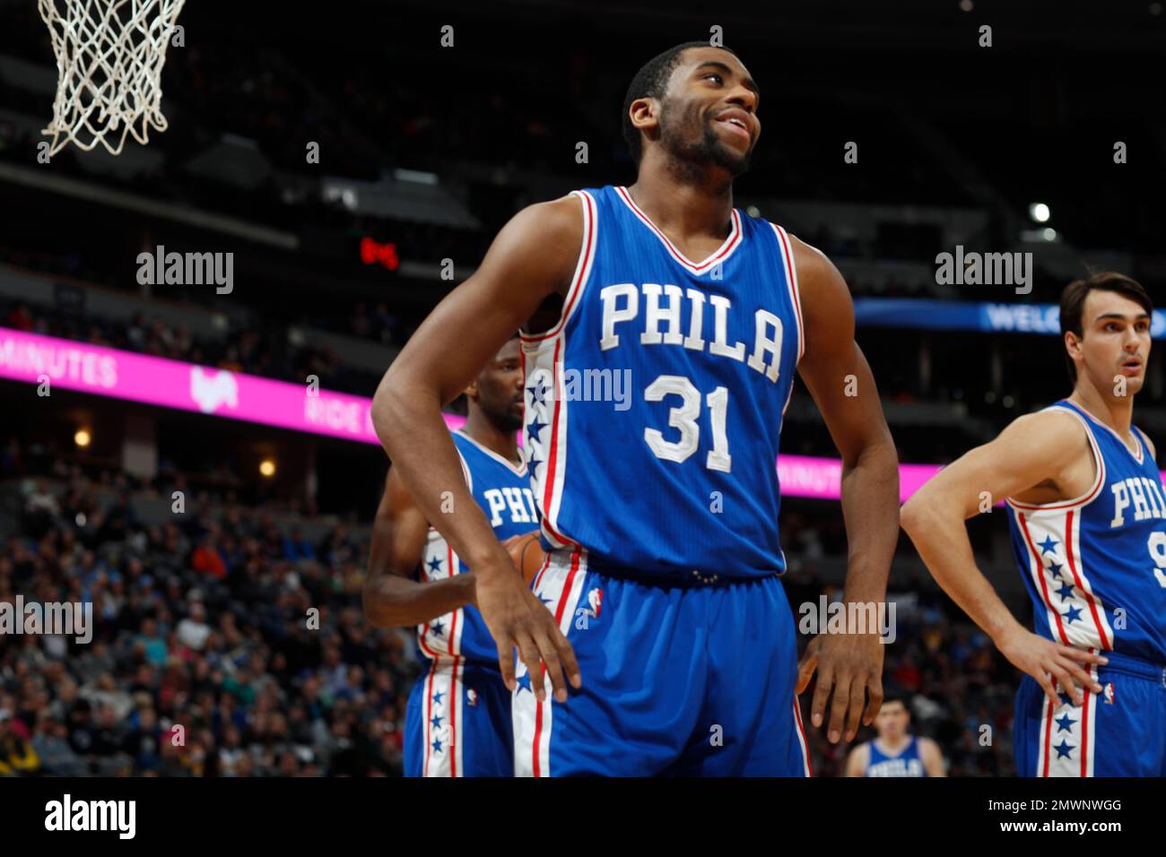 Philadelphia 76ers forward Hollis Thompson (31) in the second half of ...