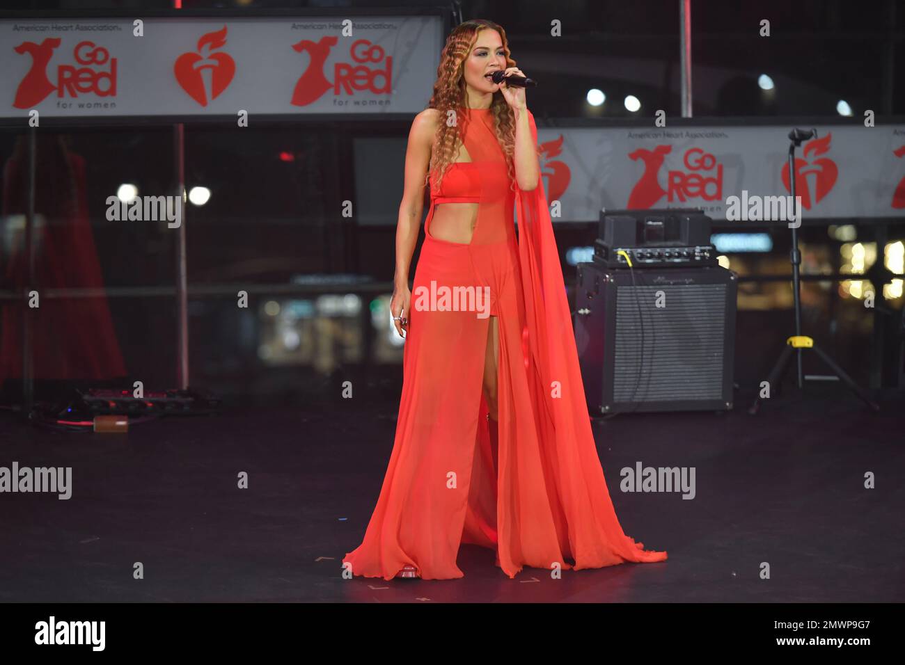 Rita Ora attends The American Heart Association's Go Red for Women Red ...
